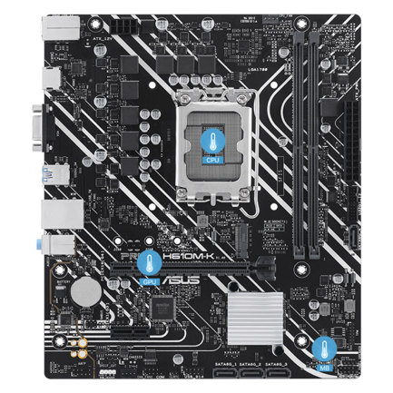 PRIME H610M-K Tarjeta Madre Asus PRIME H610M-K 2xDDR5 96GB 5600Mhz HDMI VGA PCIe 4.0 M.2 S 1700 ...