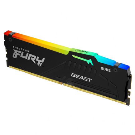 KF556C40BBA-32 Memoria RAM Kingston Fury Beast RGB DDR5 5600MHz 32GB Non-ECC CL40 XMP 740617328592