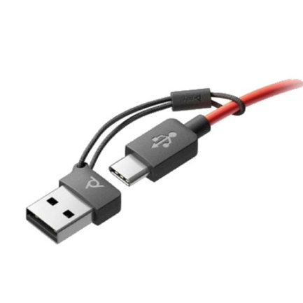 8X231AA POLY Auriculares estéreo Blackwire 5220 + conector de 3.5 mm ...