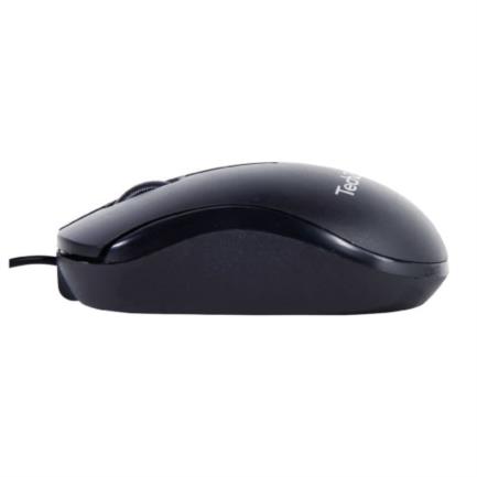 TZMOU01 Mouse Alámbrico TechZone 1000 DPI 3 Botones 1.35m Conexion USB Color Negro 7501950042858