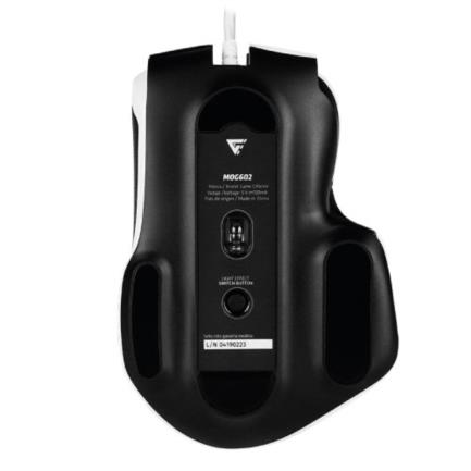 MOG602-BK Mouse Game Factor MOG602 Click Láser Pixart 3370 19000 dpi 8 ...